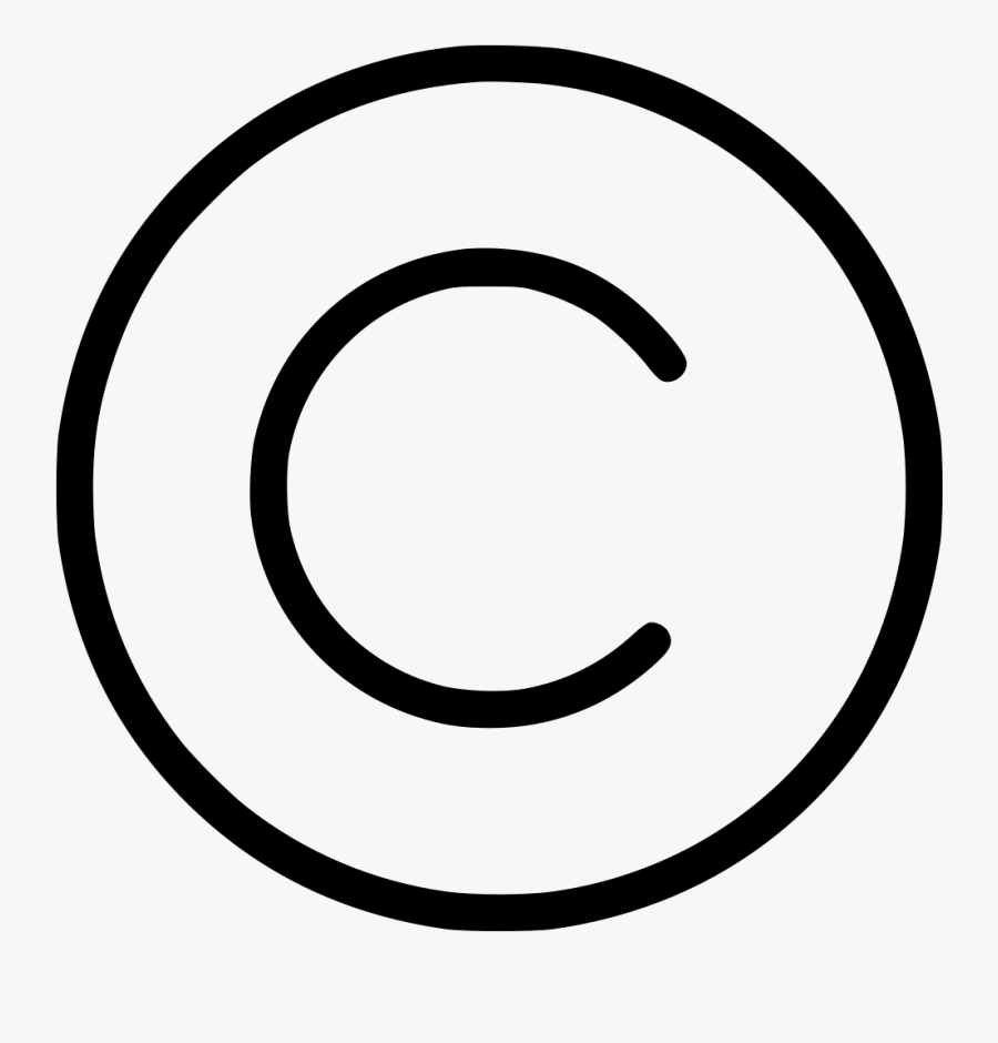 Copyright Icon Png - Circle , Free Transparent Clipart - ClipartKey