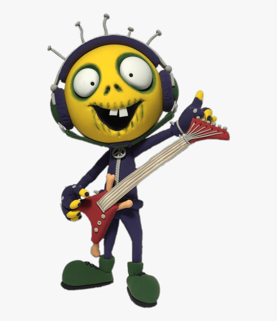 Zombill Playing His Guitar - Zombie Dumb Zombill , Free Transparent ...