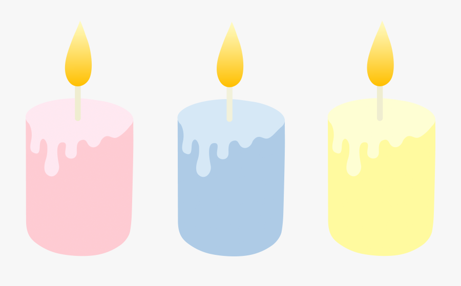 Picture Of A Lit Candle - Cute Candle Clip Art , Free Transparent ...