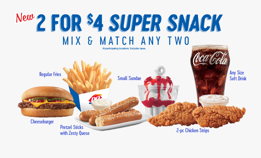 2 For $4 Super Snack , Free Transparent Clipart - ClipartKey