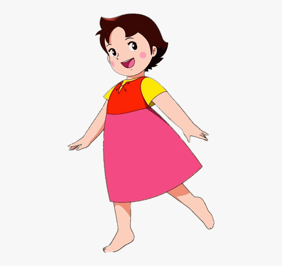 Heidi Dancing - Heidi Cartoon Character , Free Transparent Clipart ...