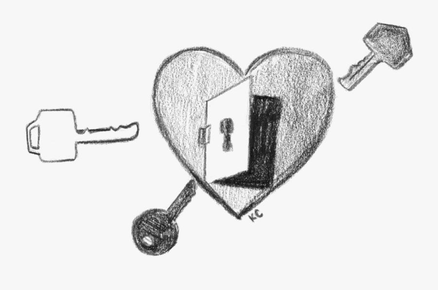 Transparent Heart Skeleton Key Clipart - Complicated , Free Transparent ...