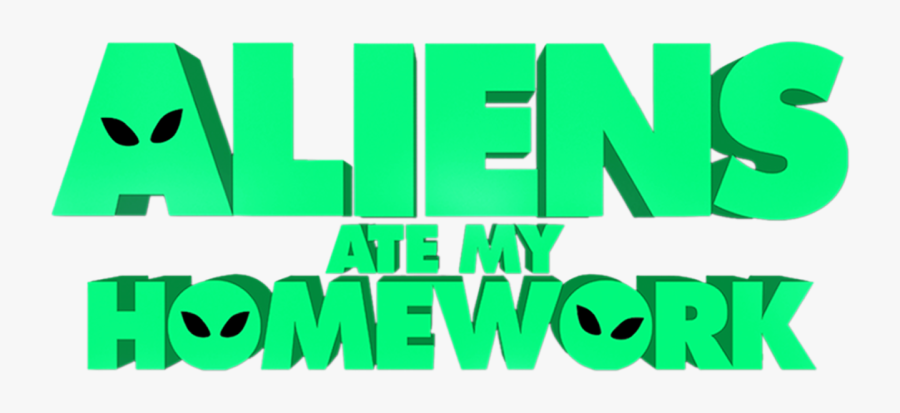 Aliens Ate My Homework - Graphic Design , Free Transparent Clipart ...