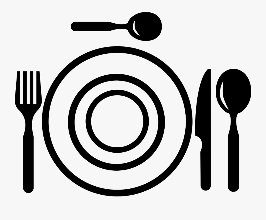 Transparent Plate Vector Png - Plato Y Cubiertos Png , Free Transparent ...