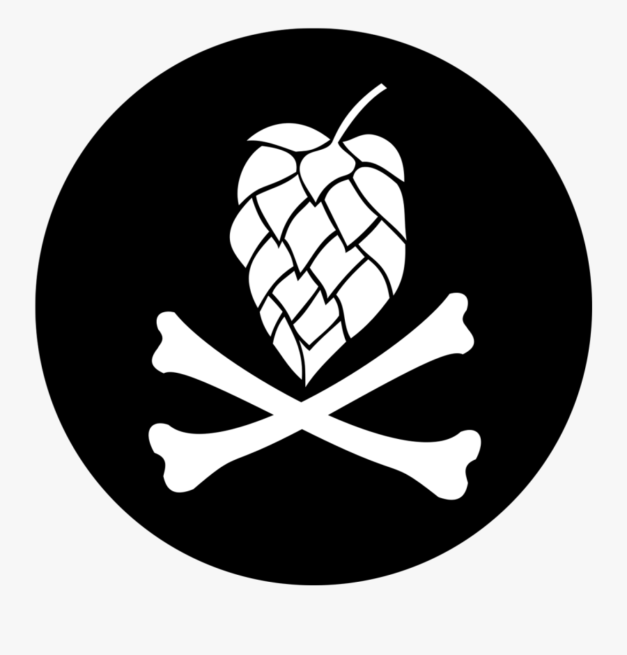 Hops And Crossbones Beer Coaster" Class= - Lego Skull And Crossbones ...