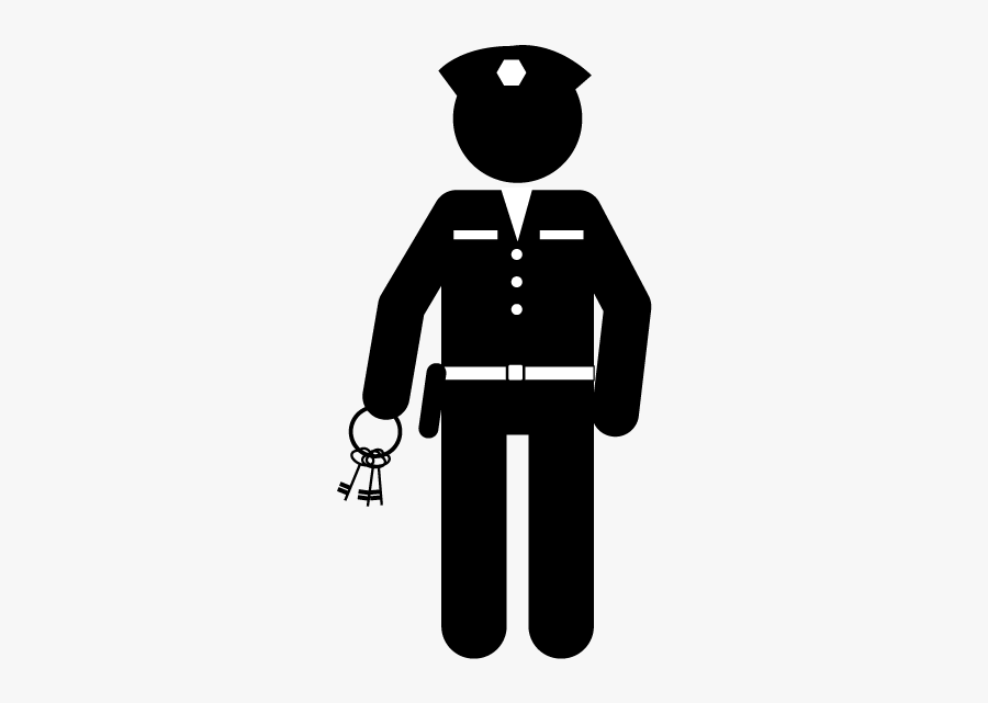Prison Guard Clip Art , Free Transparent Clipart - ClipartKey