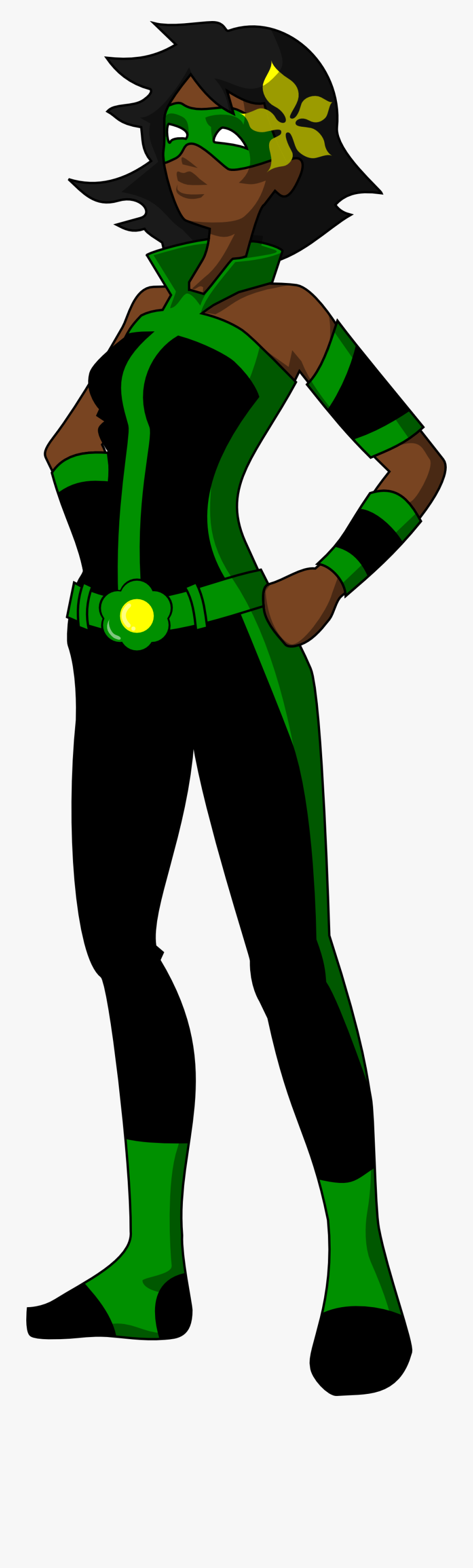 Heroine - Clipart - Flower Superhero , Free Transparent Clipart ...