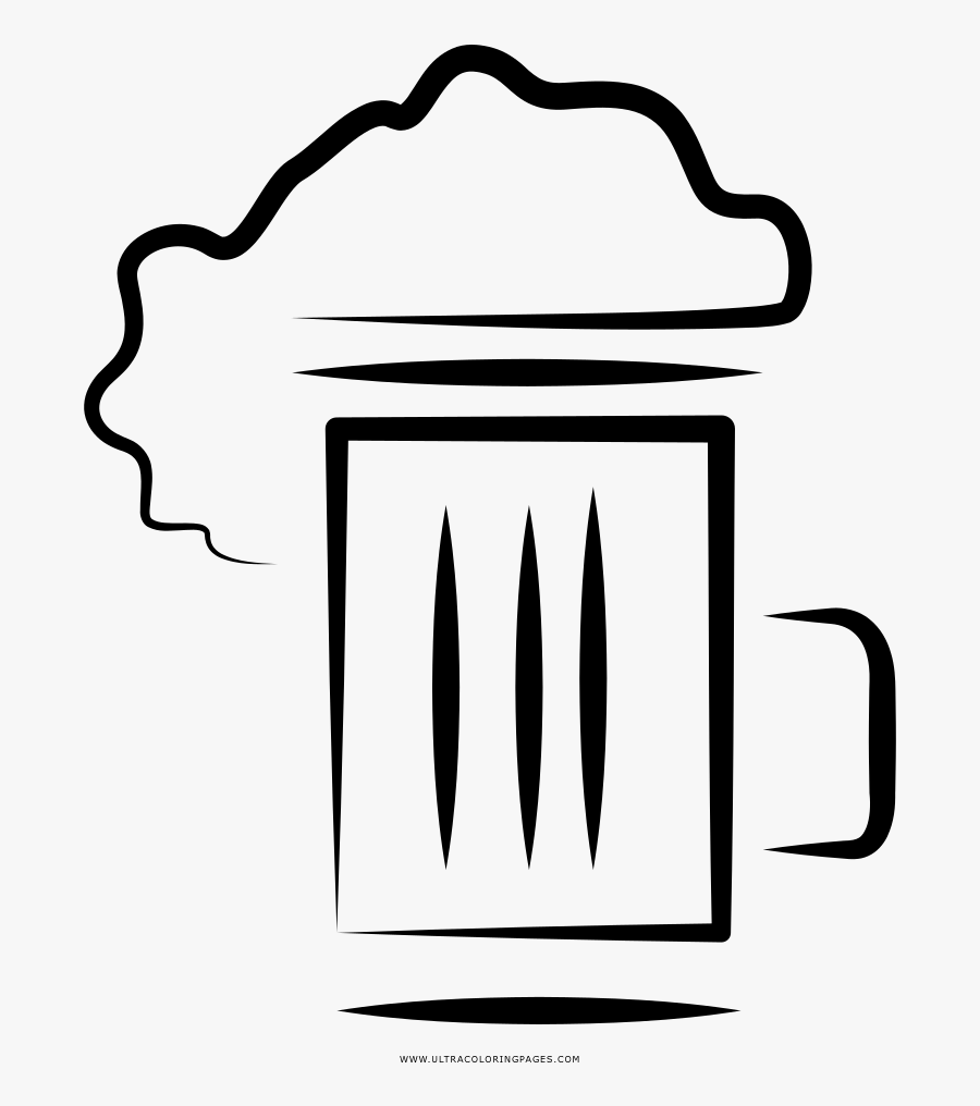 Beer Mug Coloring Page - Boccali Birra Immagini Disegno , Free ...