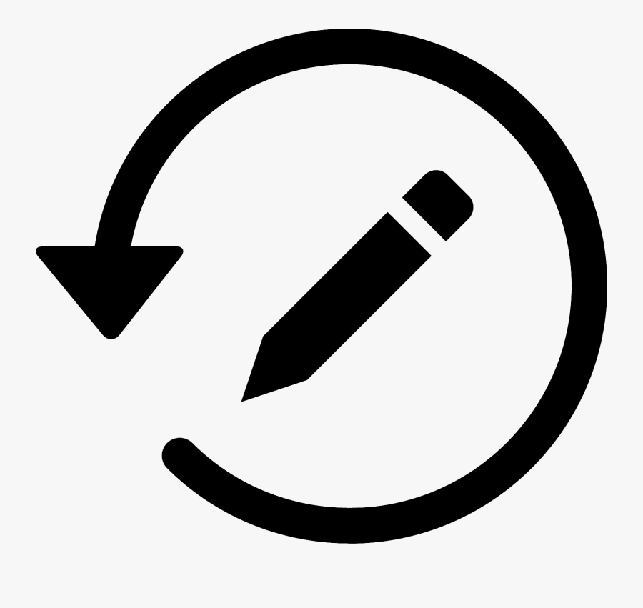 Edit History Icon , Free Transparent Clipart - ClipartKey