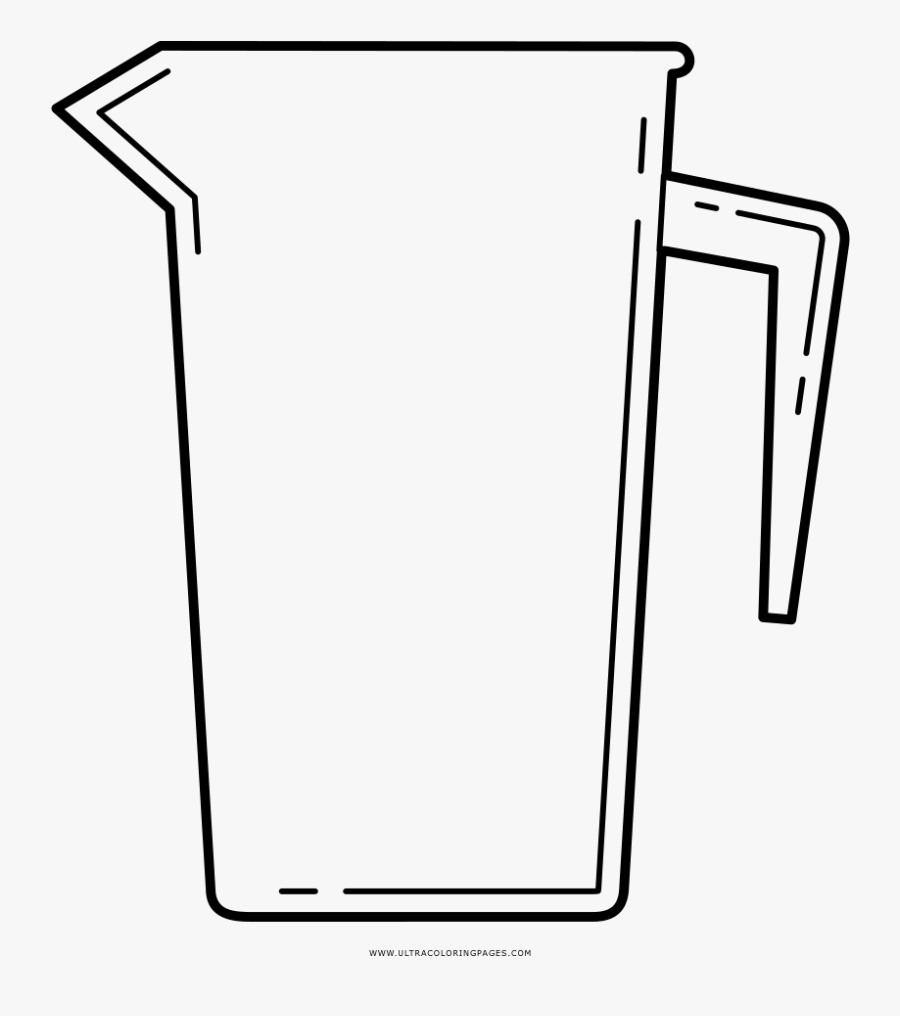 Jug Coloring Page , Free Transparent Clipart - ClipartKey