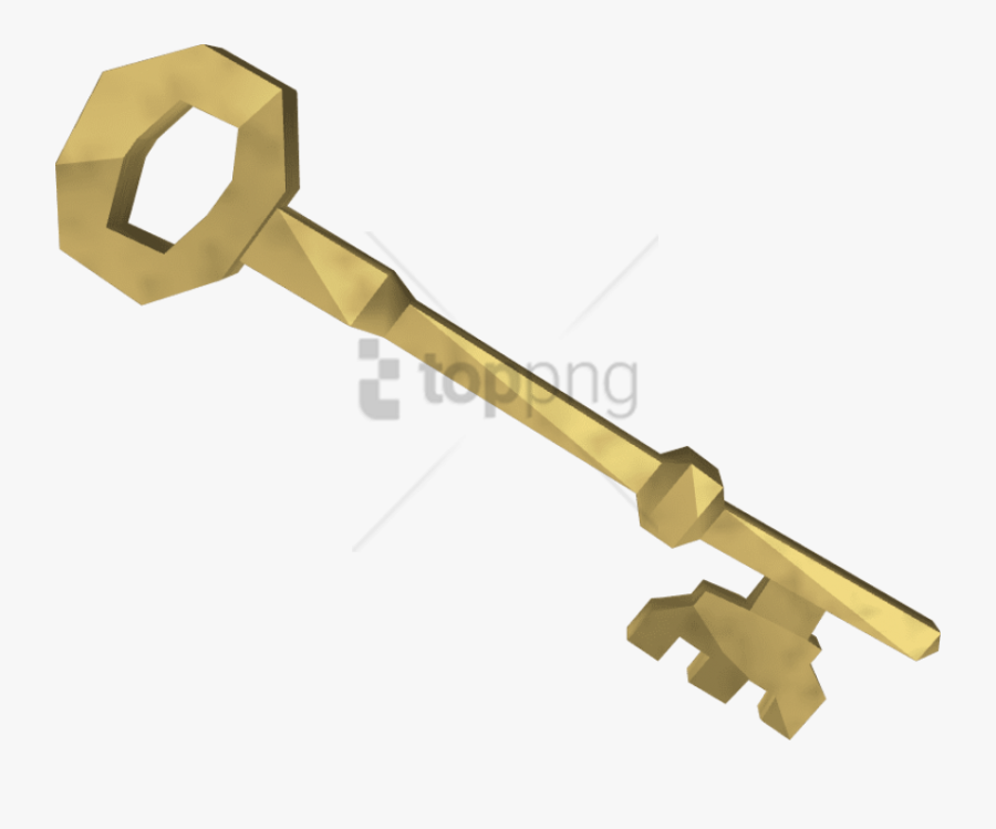 Key Png Transparent - Gold Key , Free Transparent Clipart - ClipartKey