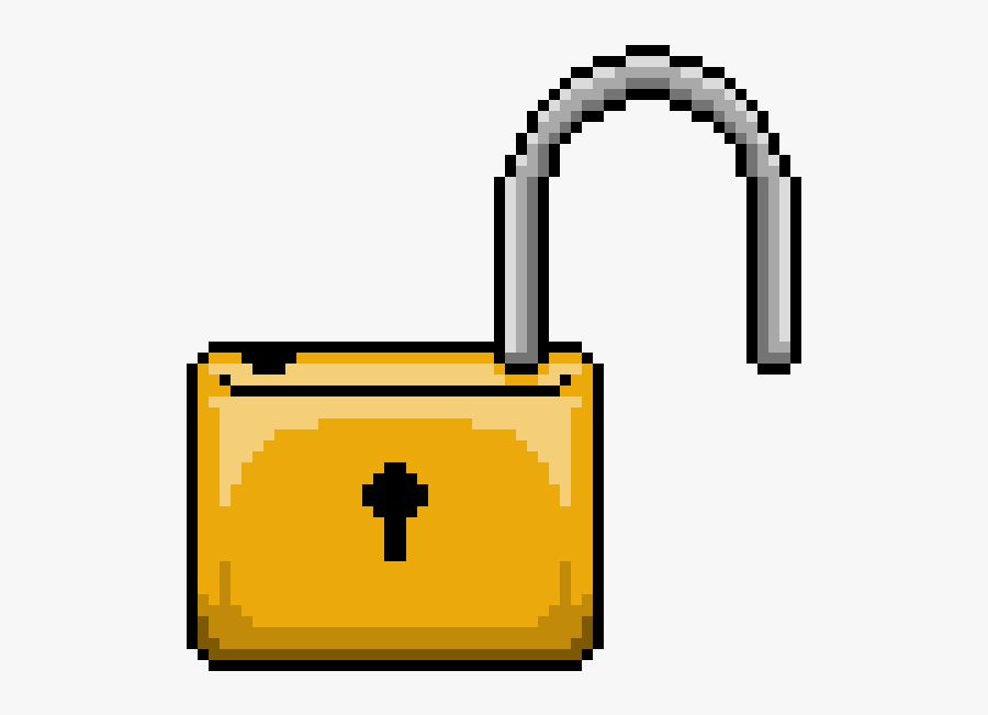 Lock Pixel Art Png , Free Transparent Clipart - ClipartKey