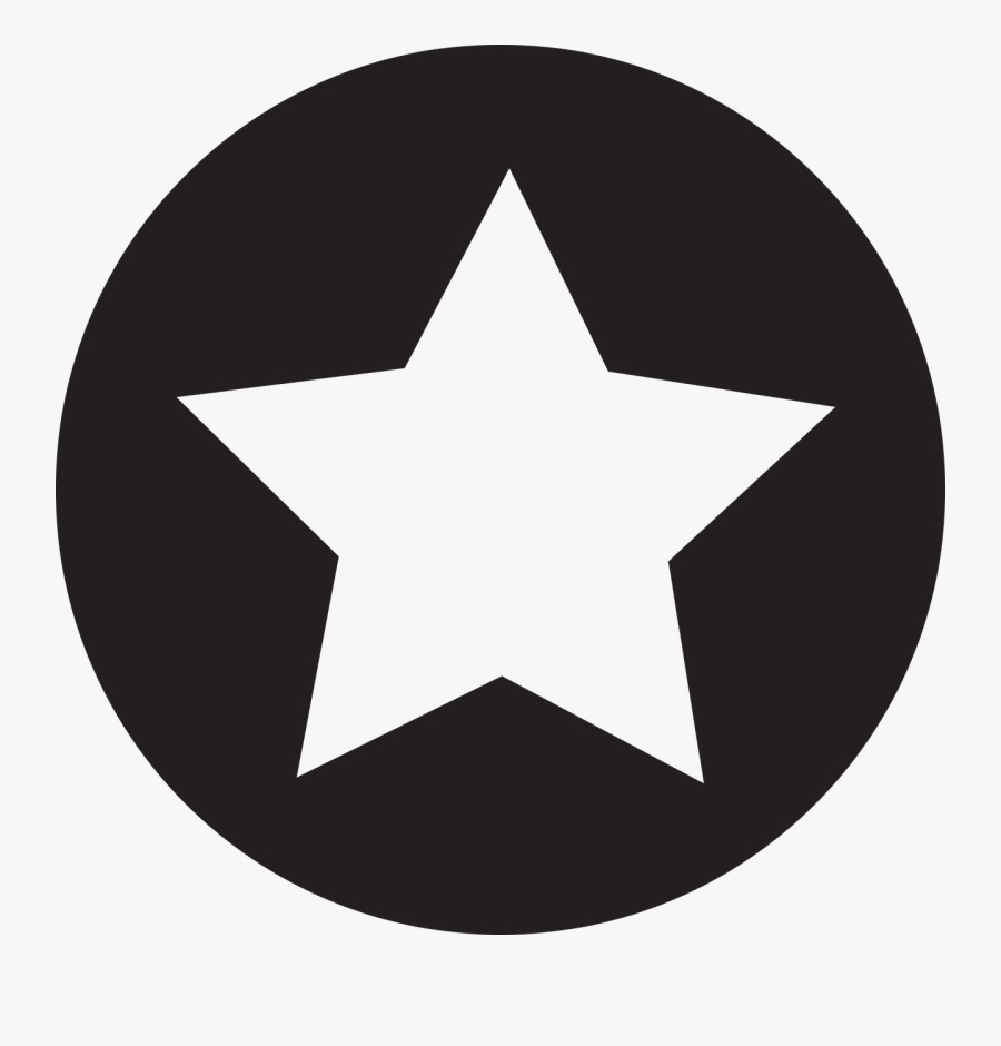 Star Icon Circle Png , Free Transparent Clipart - ClipartKey