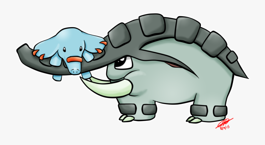 Transparent Donphan Png - Pokemon Phanpy And Donphan , Free Transparent ...