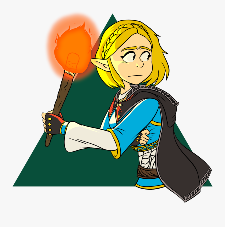 Botw 2 Zelda - Cartoon , Free Transparent Clipart - ClipartKey