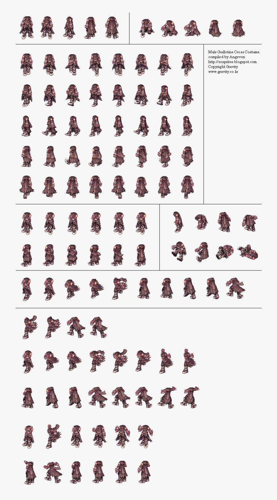 Ragnarok Guillotine Cross Sprite , Free Transparent Clipart - ClipartKey