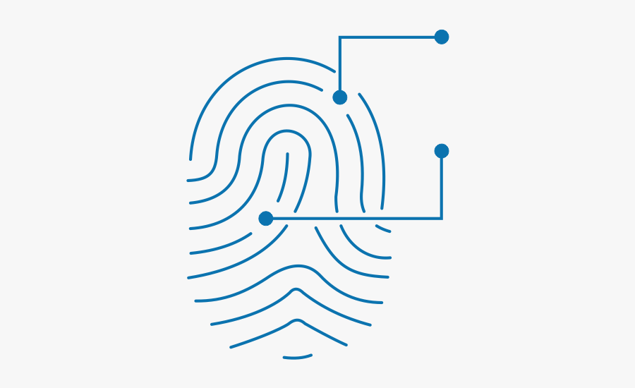 Fingerprint Technology Logo - Finger Print Technology Logo , Free ...