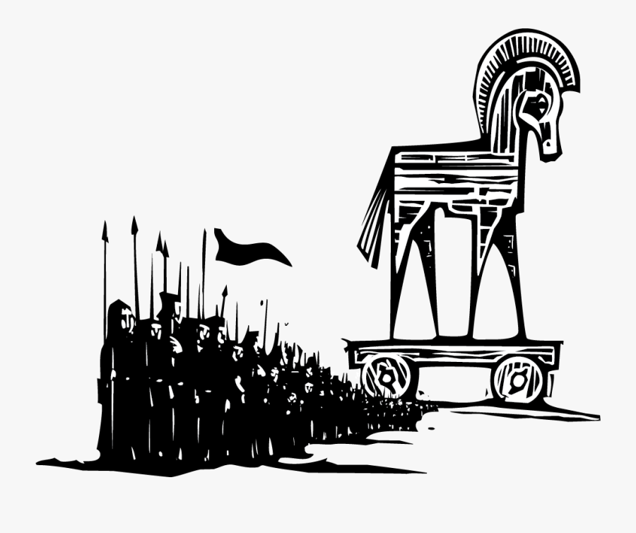 Adobestock 111710270 Trojan Horse - Trojan Horse Illustration , Free ...