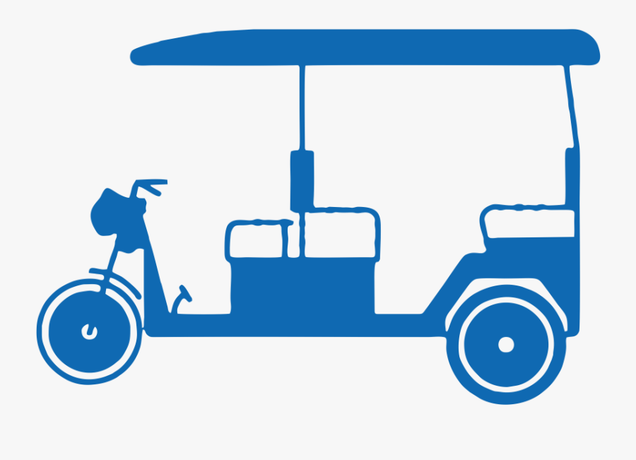 E Rickshaw Line Art , Free Transparent Clipart - ClipartKey