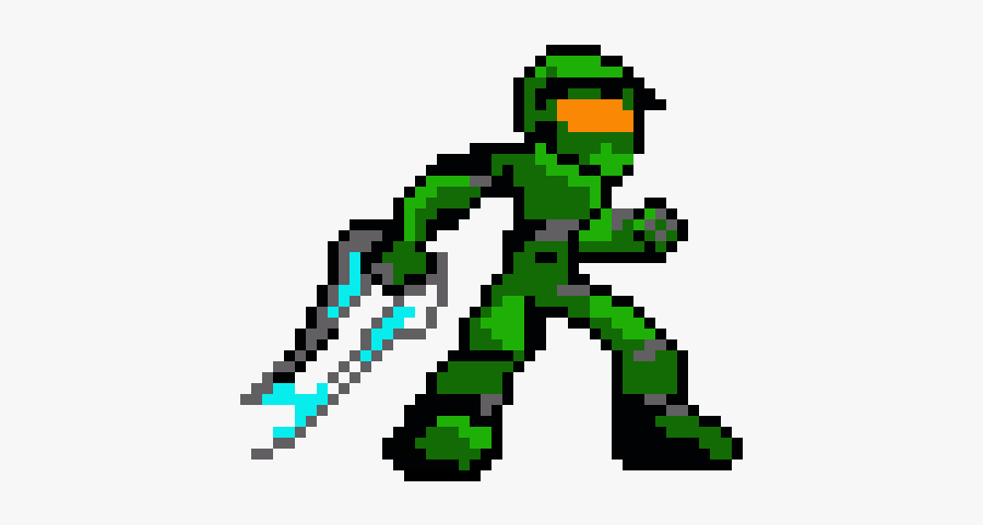8 Bit Master Chief , Free Transparent Clipart - ClipartKey