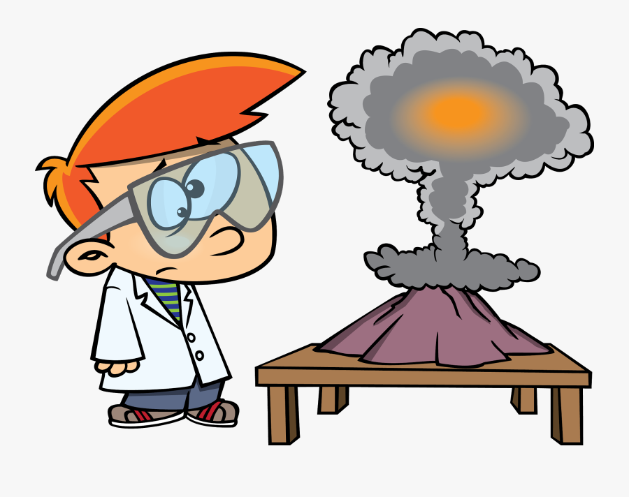 Cartoon Image Of Science Project , Free Transparent Clipart - ClipartKey