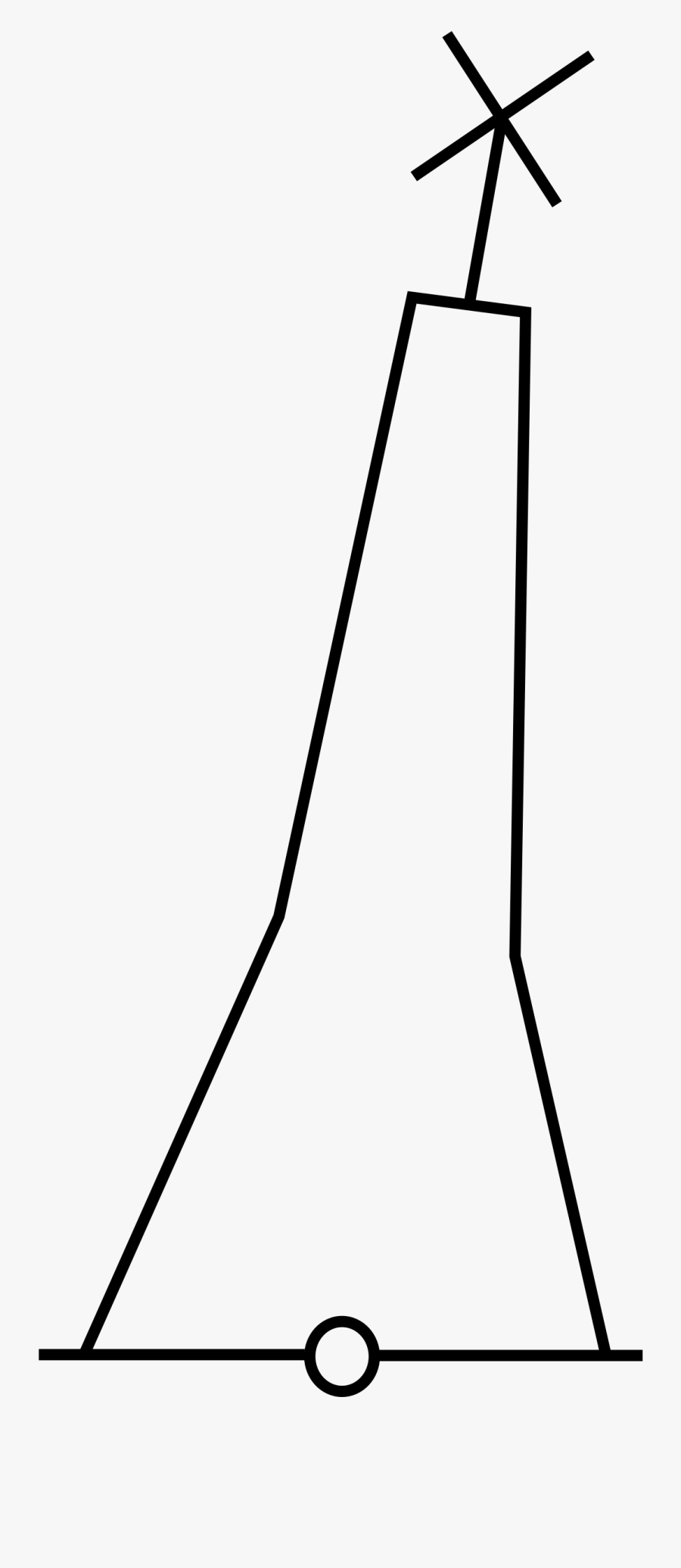 Safe Water Mark Bouy Symbol In Chart , Free Transparent Clipart ...