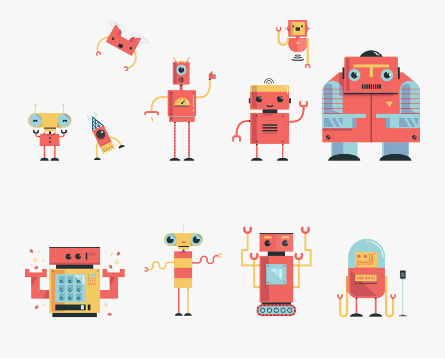 Fb Bring Kids Work Day Robots Cheshirebeane - Cartoon , Free ...