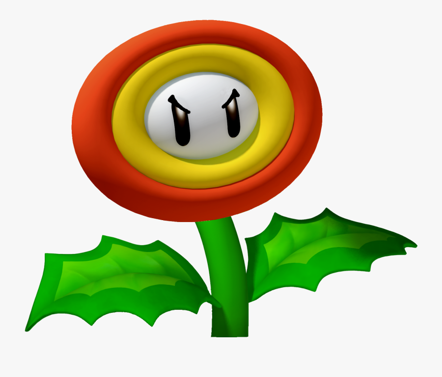 Mario Clipart Fire Flower - Transparent Mario Fire Flower , Free ...