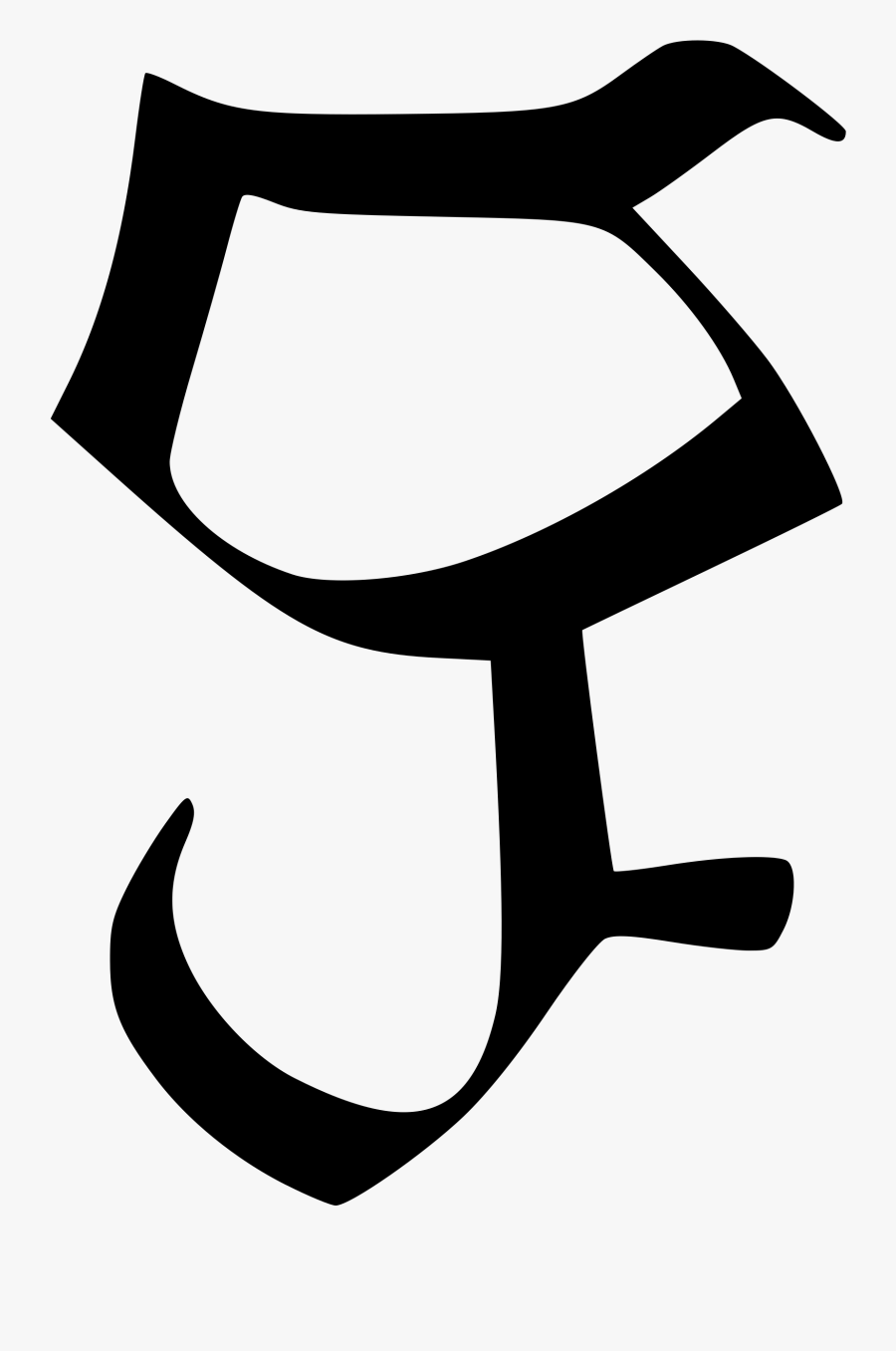 Gothic Glyph 3 Clip Arts - Gothic Glyph Glyph Png , Free Transparent ...