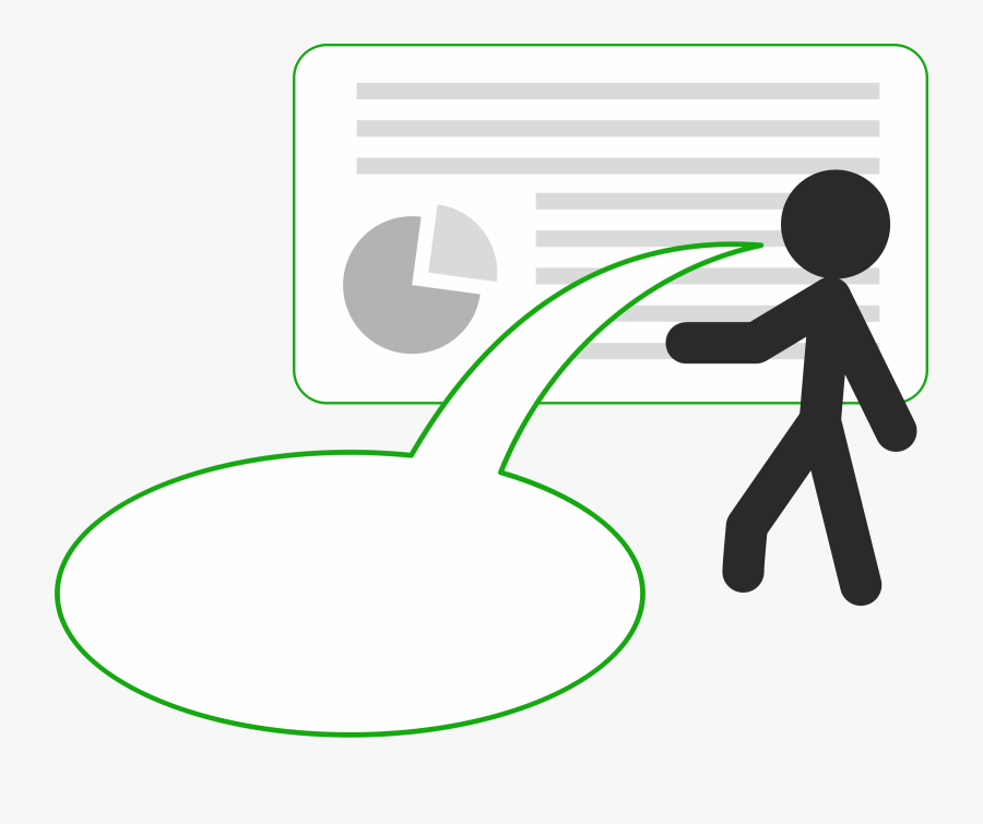 Stick Figure Presenting Clip Arts - Presentation , Free Transparent ...