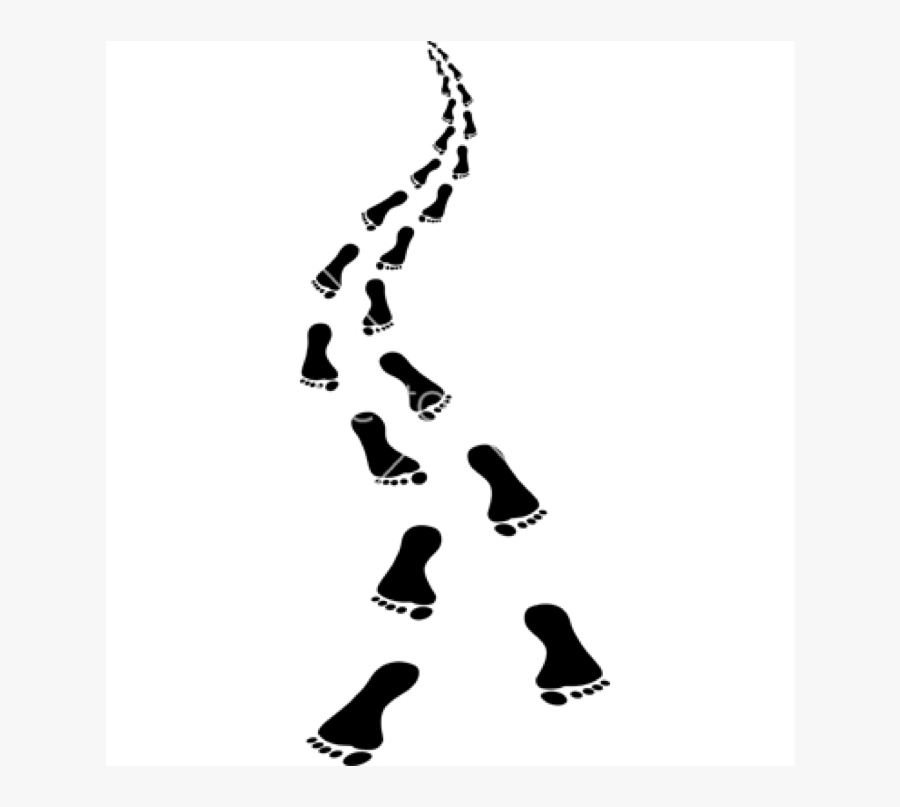 Footsteps Curve , Free Transparent Clipart - ClipartKey