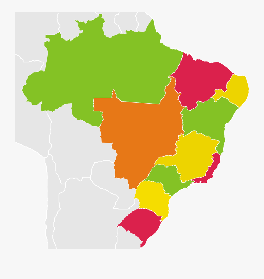 Poverty Brazil Map , Free Transparent Clipart - ClipartKey