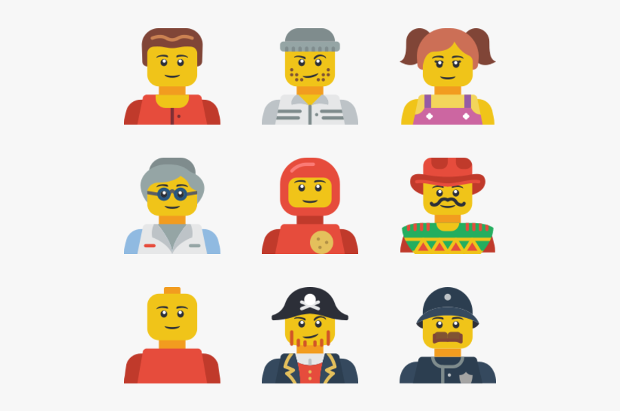 Lego Avatars - Lego Icons , Free Transparent Clipart - ClipartKey