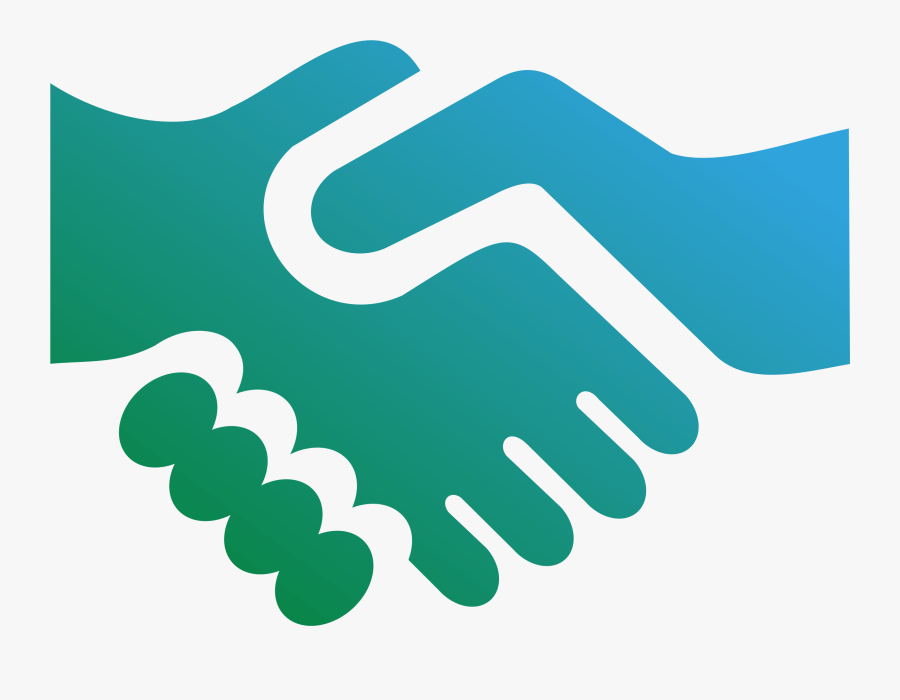 Hand Shake Icon Orange , Free Transparent Clipart - ClipartKey