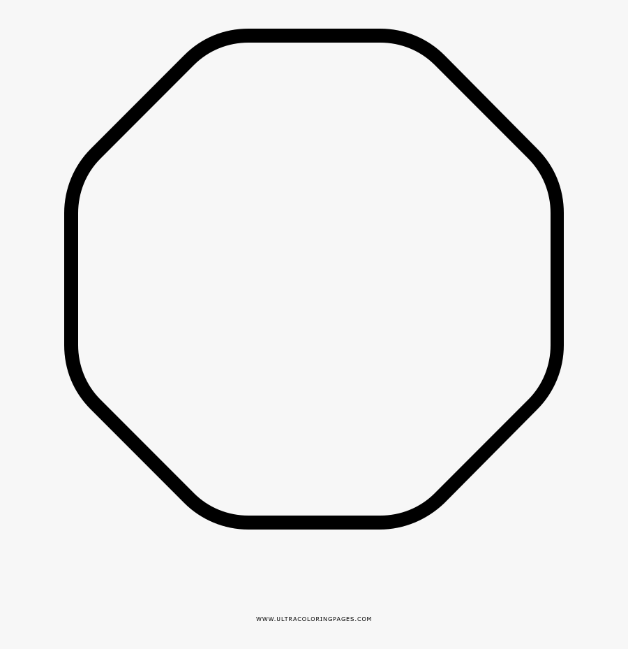Octagon Coloring Page , Free Transparent Clipart - ClipartKey