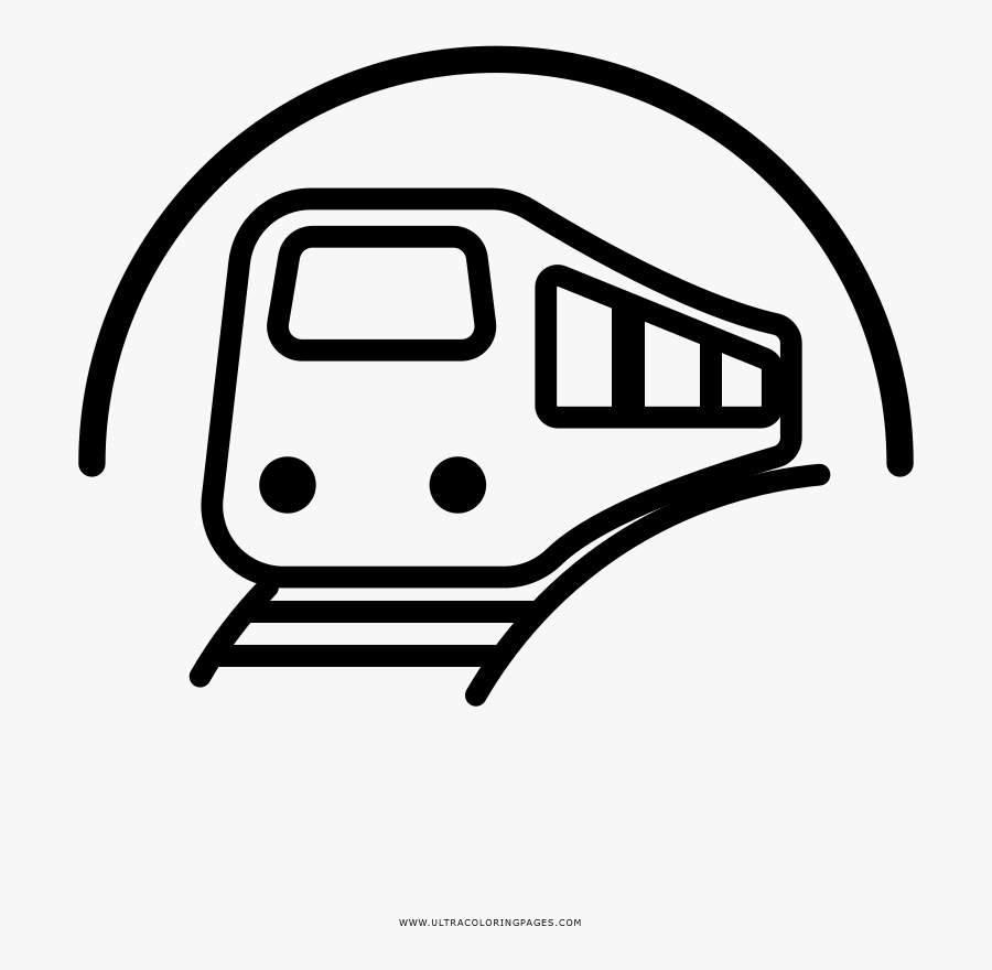 Subway Coloring Page , Free Transparent Clipart - ClipartKey