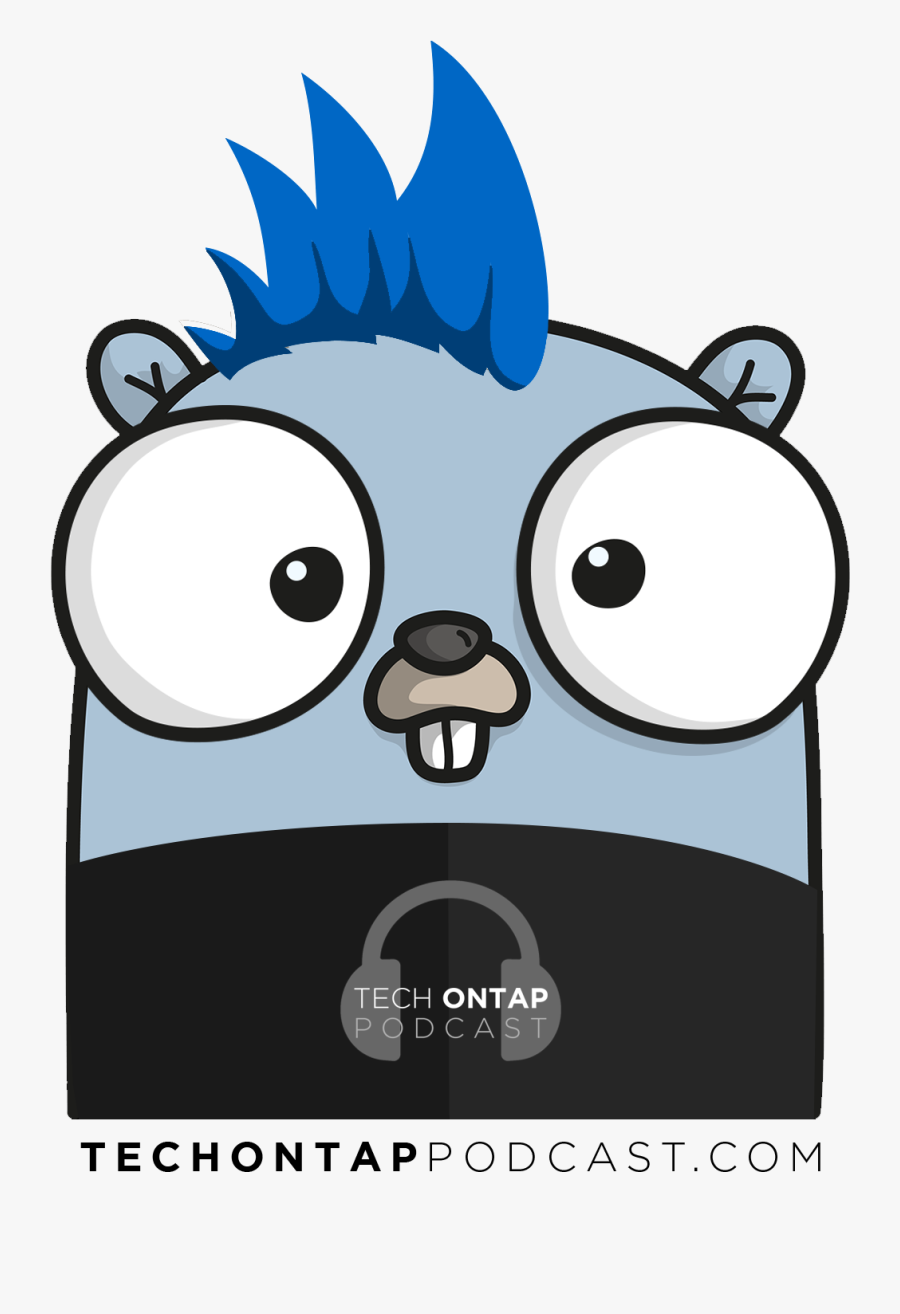 Podcast Sticker Gopher - Golang Love , Free Transparent Clipart ...