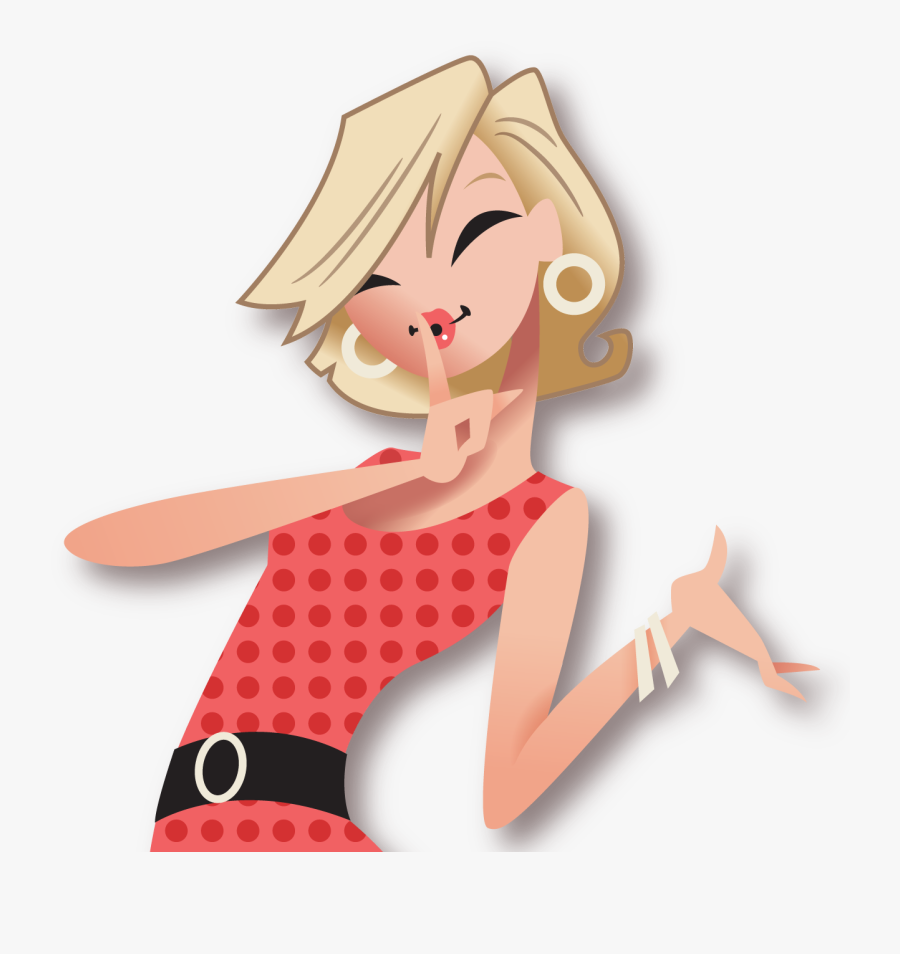Hush Cartoon , Free Transparent Clipart - ClipartKey