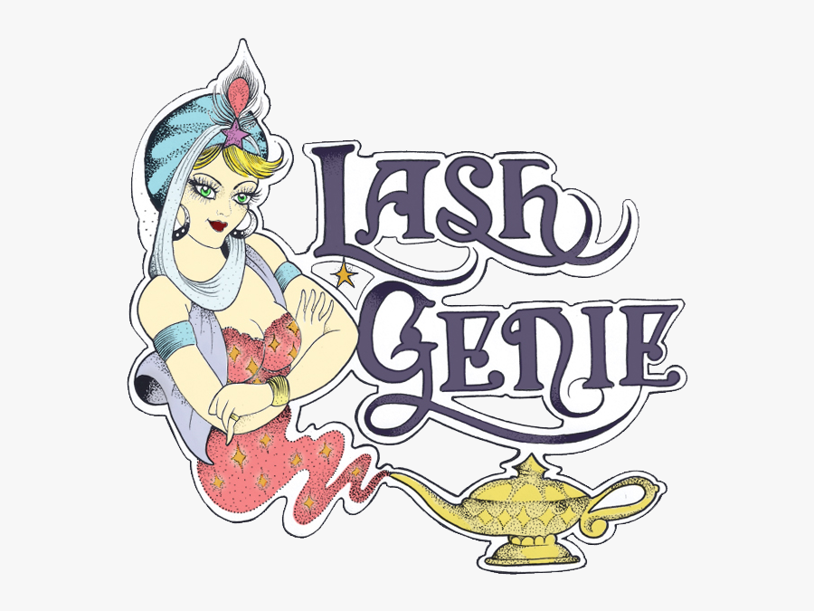 Lash Genie - Cartoon , Free Transparent Clipart - ClipartKey