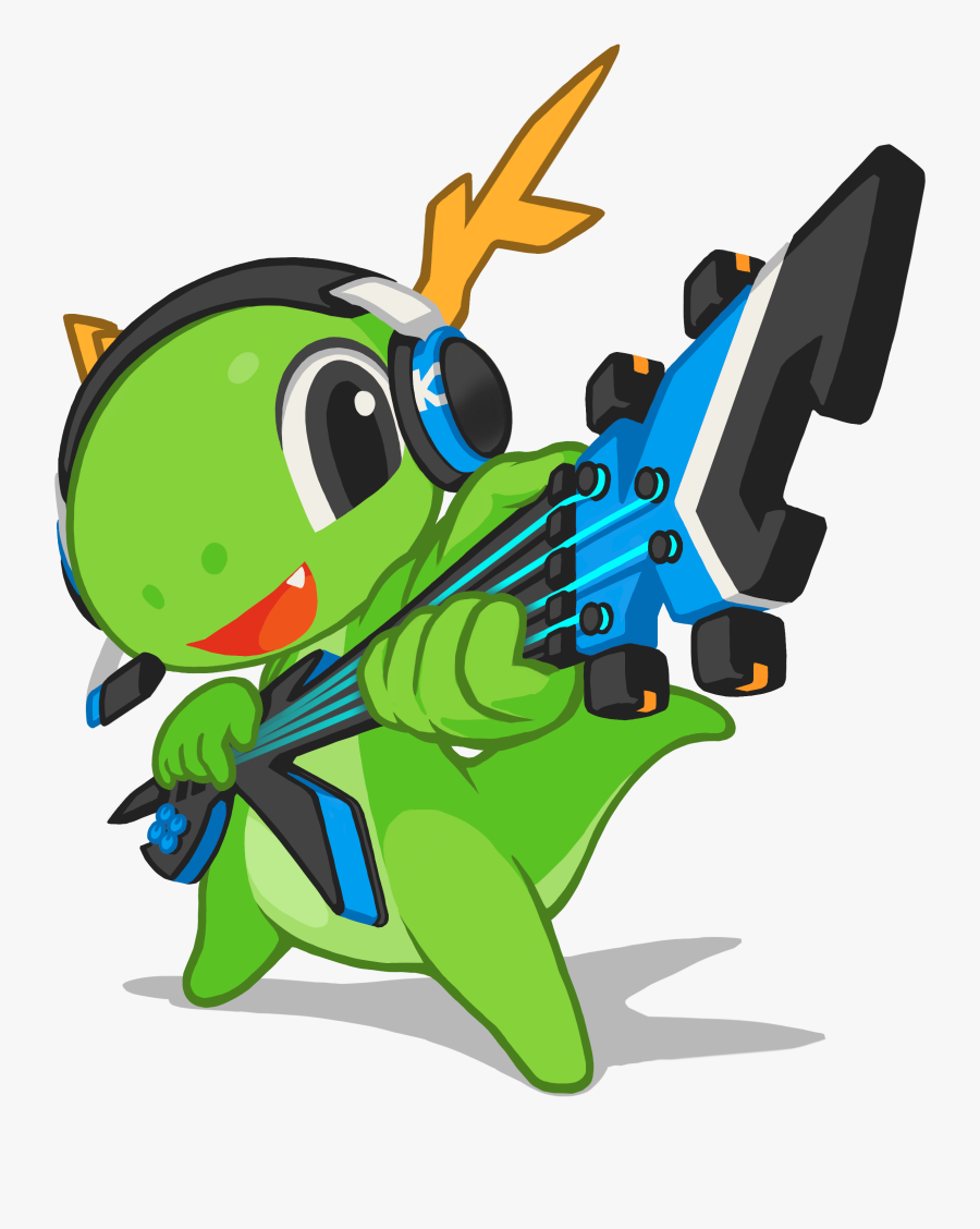 Kde Mascot Konqi For Music And Multimedia Applications - Konqi , Free ...