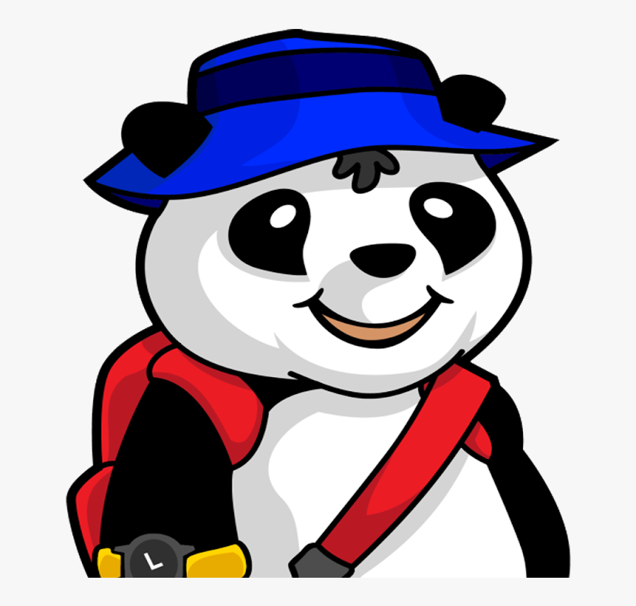 Traveling Panda , Free Transparent Clipart - ClipartKey