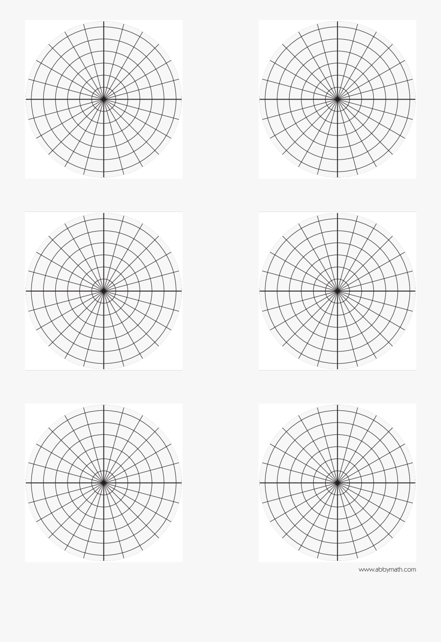 Polar Plane Graph Paper Main Image - Blank Polar Graph Sheet , Free ...