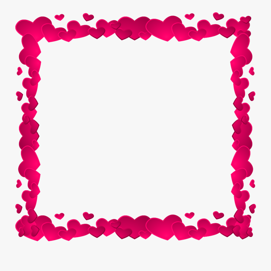 Heart Frame Png Transparent - Love Frame Png , Free Transparent Clipart ...