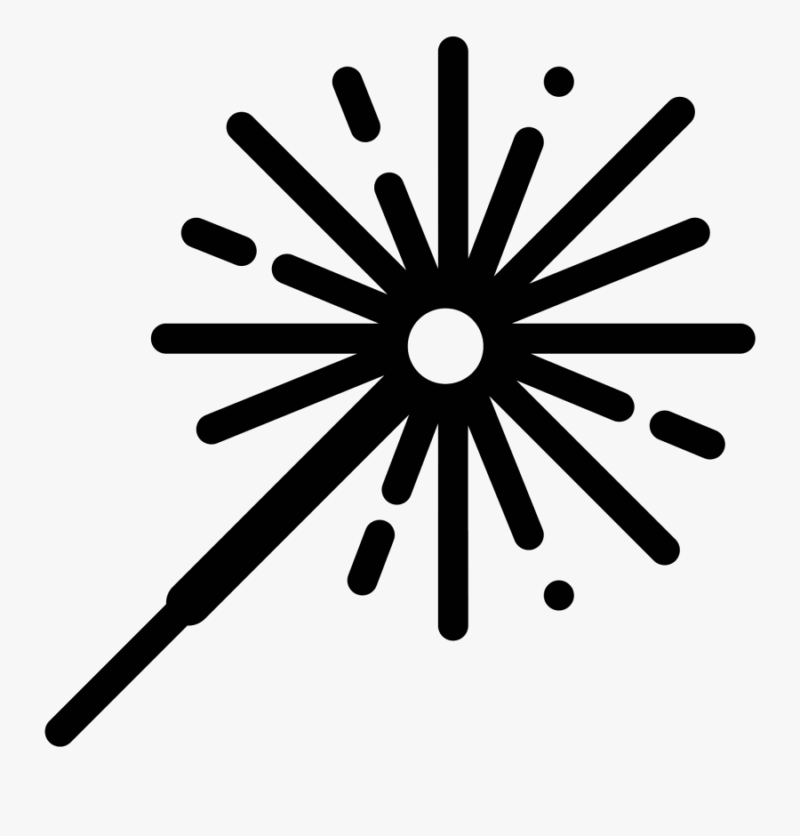 Transparent Sparkle Clipart Black And White - Shine Icons , Free ...