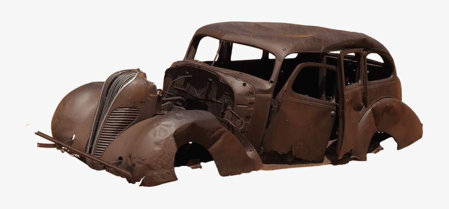 Old Rusty Car Png - Transparent Wrecked Car Png , Free Transparent ...