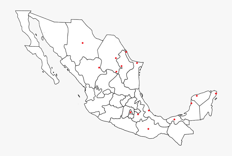Thumbnail For Version As Of - Mexico Map Transparent Background , Free ...