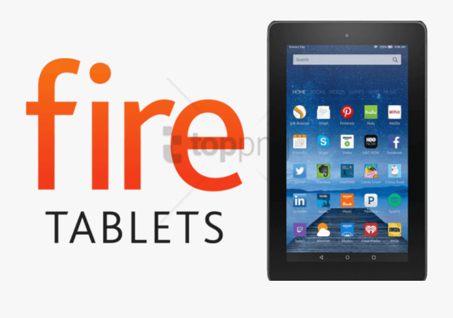 Amazon Fire 5th Generation , Free Transparent Clipart - ClipartKey
