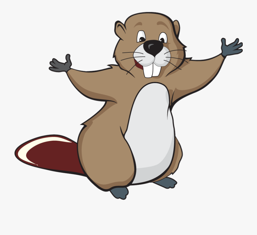 31313 - Cartoon Beavers , Free Transparent Clipart - ClipartKey