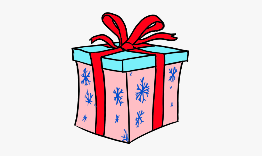 Drawing Present Xmas Gift Transparent Png Clipart Free - Presentes Png ...