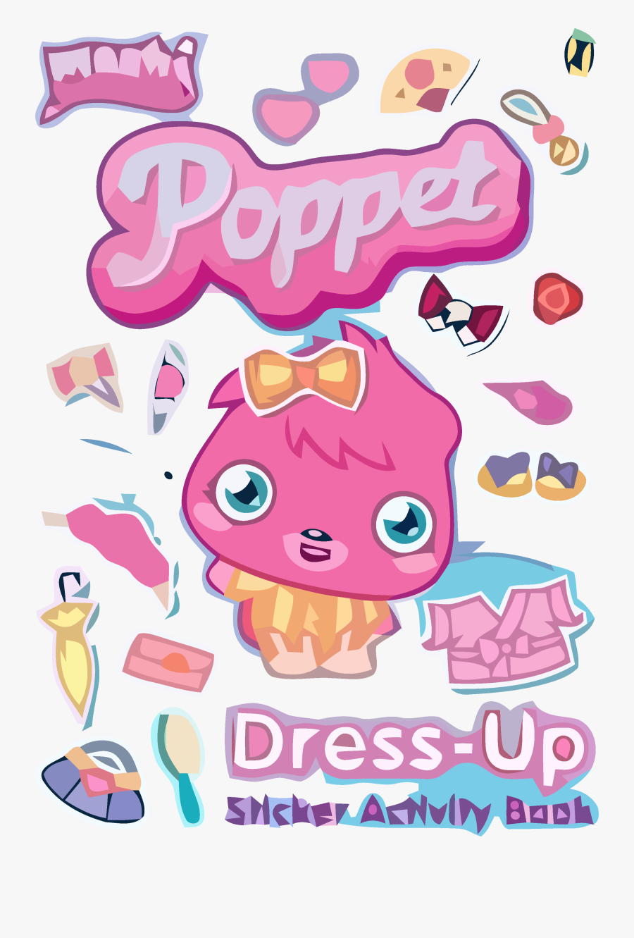 Moshi Poppet Dress Moshi Monsters Clipart Png - Moshi Monsters Golden ...